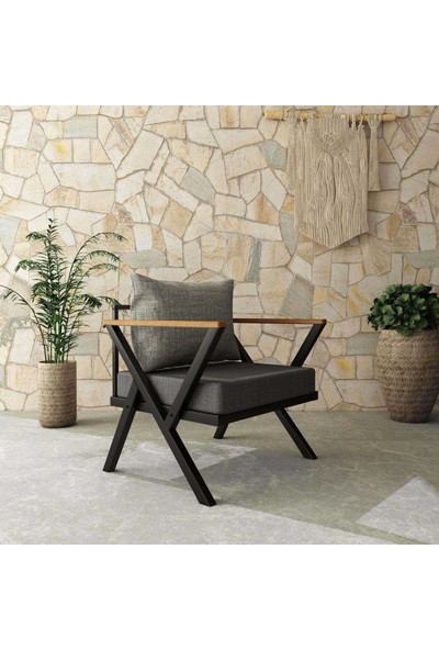 Woodesk Begonvil Bahçe Tekli Koltuk CPT5521-70