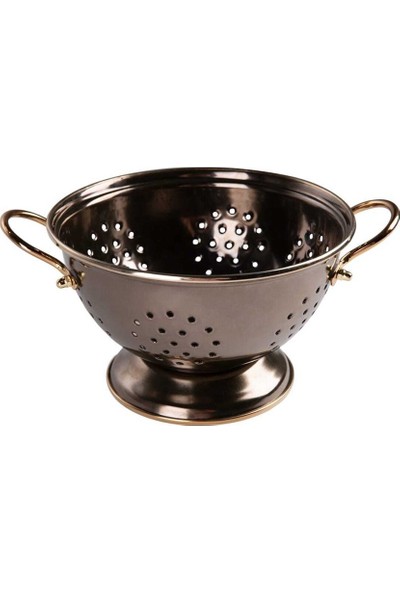 Emsan Troy Emaye Süzgeç 22 cm Siyah Emsan Troy Emaye Süzgeç 22 cm Siyah