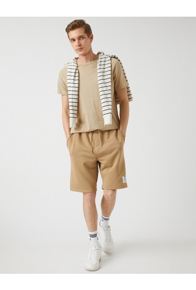 Koton Erkek Bağcıklı Etiketli Şort