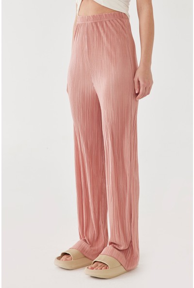 Suud Collection Pudra Piliseli Pantolon