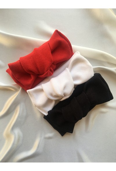 Kız Çocuk Bebek 3'lü Ribana Bandana Seti