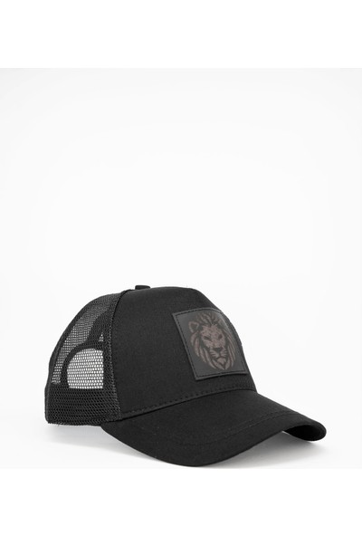 Awcıı Leather Lion Figürlü Şapka