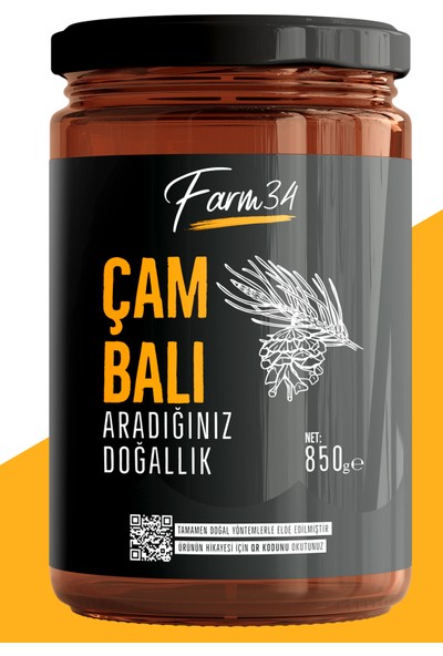 Farm 34 FARM34 Çam Balı 850 gr Farm 34 FARM34 Çam Balı 850 gr