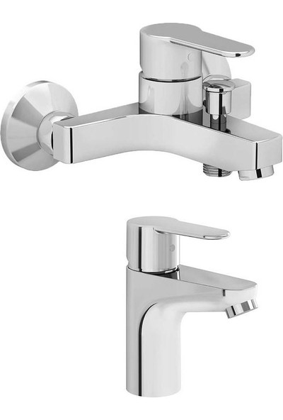 Artema Win S Lavabo Musluk ve Banyo Batarya Seti Artema Win S Lavabo Musluk ve Banyo Batarya Seti