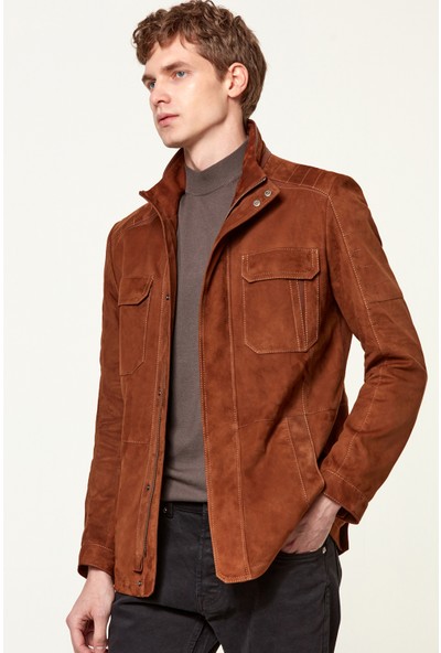 Alves Erkek Süet Deri Ceket