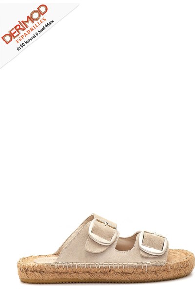 Kadın Deri Süet Terlik