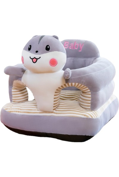 Love Home Bebekler Için Kedi Figürlü Peluş Koltuk - Gri (Yurt Dışından) Love Home Bebekler Için Kedi Figürlü Peluş Koltuk - Gri (Yurt Dışından)