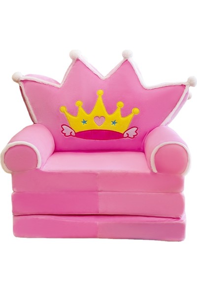 Love Home Çocuklar Için Üç Katmanlı Koltuk - Pembe (Yurt Dışından)