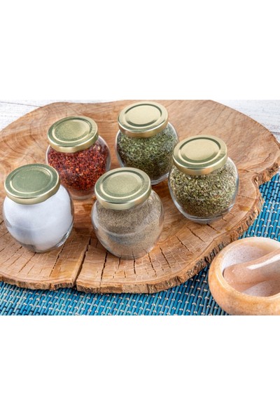 Sarkap 9 Lu Kapaklı 210 cc Yumurta Cam Kavanoz