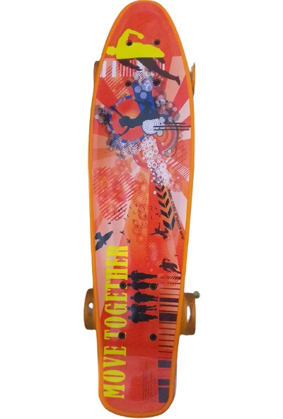 Can Oyuncak 56 cm Işıklı Silikon Tekerli Kaykay