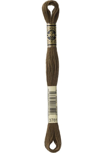 Dmc Muline Specisl 8 Metre Nakış Ipliği (2 Adet): Renk: 3781