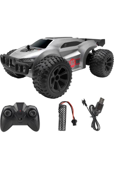 Vogue 2.4g Elektrikli Rc Yüksek Hızlı Araba 4WD Kaya Paletli Kamyon Araç Gümüş (Yurt Dışından) Vogue 2.4g Elektrikli Rc Yüksek Hızlı Araba 4WD Kaya Paletli Kamyon Araç Gümüş (Yurt Dışından)