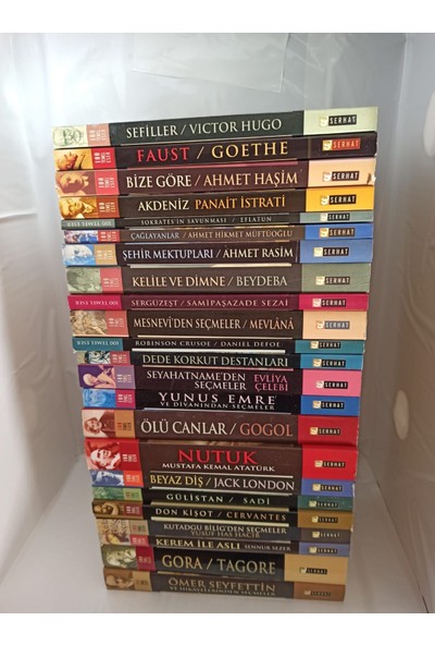 100 Temel Eser 23 Kitap Set 100 Temel Eser 23 Kitap Set