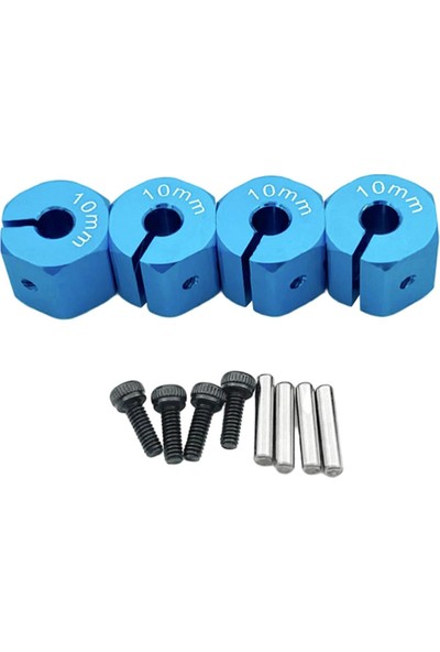 Vogue SCX10 CC01 Wraıth Için 4 1/10 Hex Tekerlek Hubları Set 90027 90034 Off Road Araba 10MM Mavi (Yurt Dışından) Vogue SCX10 CC01 Wraıth Için 4 1/10 Hex Tekerlek Hubları Set 90027 90034 Off Road Araba 10MM Mavi (Yurt Dışından)
