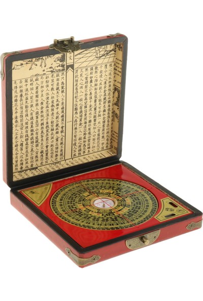 Vogue Bagua Pusula Metal Çin Feng-Shui Luo Pan Çin Ying-Yang Şans (Yurt Dışından)