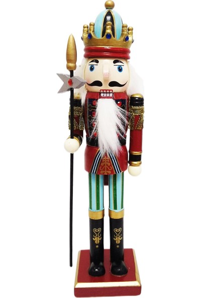 Vogue 30 cm Ahşap Fındıkkıran Asker Süsler Handpainted Xmas Dekorasyon Rakamlar Mızrak (Yurt Dışından) Vogue 30 cm Ahşap Fındıkkıran Asker Süsler Handpainted Xmas Dekorasyon Rakamlar Mızrak (Yurt Dışından)