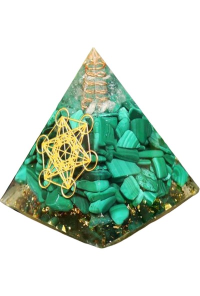 Vogue Orgon Piramit Doğal Kuvars Kristal Kulesi Blanacing Dekorasyon Tarzı 4 (Yurt Dışından)