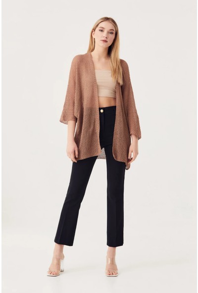 Yarasa Kol Salaş Triko Hırka