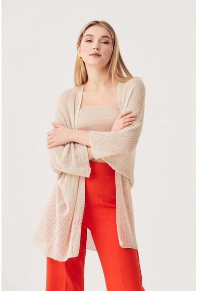 Yarasa Kol Salaş Triko Hırka