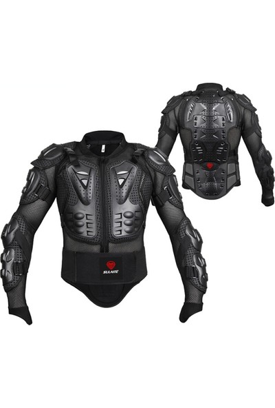 Sulaıte Sonbahar Kış Motosiklet Binme Ceketi Koruyucu Donanım-Siyah-Xl Sulaıte Sonbahar Kış Motosiklet Binme Ceketi Koruyucu Donanım-Siyah-Xl
