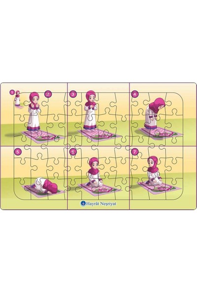 My Bedesten Namaz Öğreniyorum Yapboz (Ayşe Namaz Kılıyor)