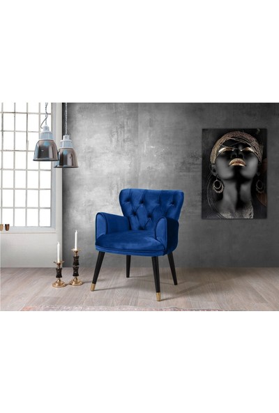 Vistaso Vega Mavi Istanbul Çay Seti Tekli Koltuk Salon, Balkon Cafe Ofis