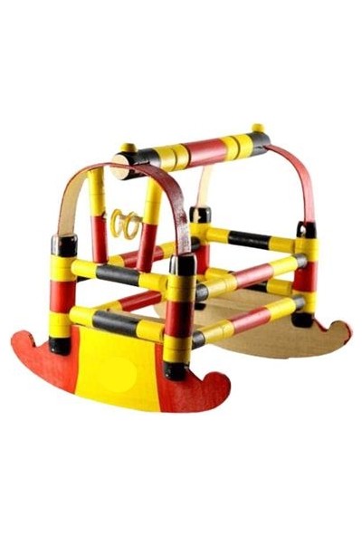 Homecare Melissa %100 Ahşap Elişi Oyuncak Beşik 716309 Homecare Melissa %100 Ahşap Elişi Oyuncak Beşik 716309