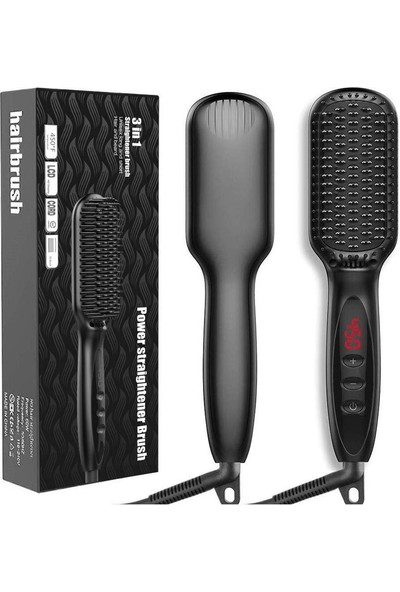 Iyonik Saç Düzleştirici Fırça Iyonik Saç Düzleştirici Fırça