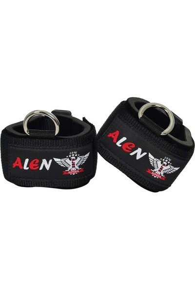 Alen Spor Direnç Egzersiz Lastiği Ayak Çekme Aparatı 2li