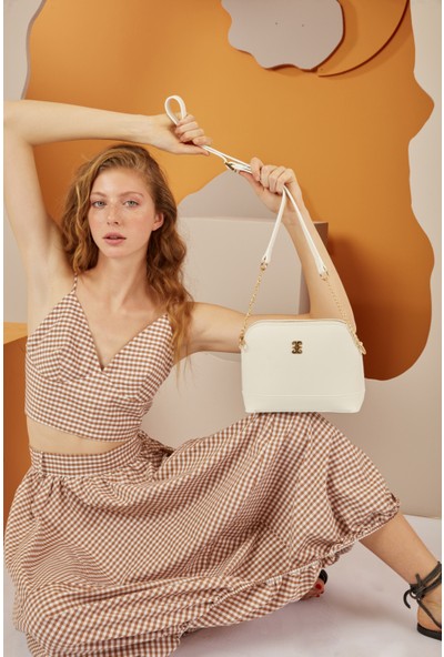 Pierre Cardin Print Beyaz Çapraz Çanta 05PO22Y1529-P By Pierre Cardin Print Beyaz Çapraz Çanta 05PO22Y1529-P By