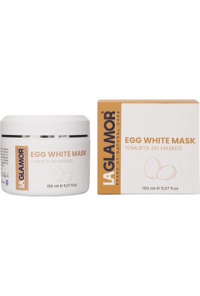 Laglamor Gözenek Sıkılaştırıcı Yumurta Akı Maskesi 150 ml Laglamor Gözenek Sıkılaştırıcı Yumurta Akı Maskesi 150 ml