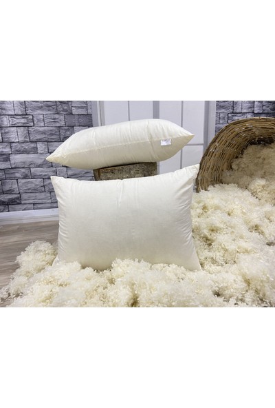 Nofku Doğal Yün Yastık Boncuk 50*70 Nofku Doğal Yün Yastık Boncuk 50*70