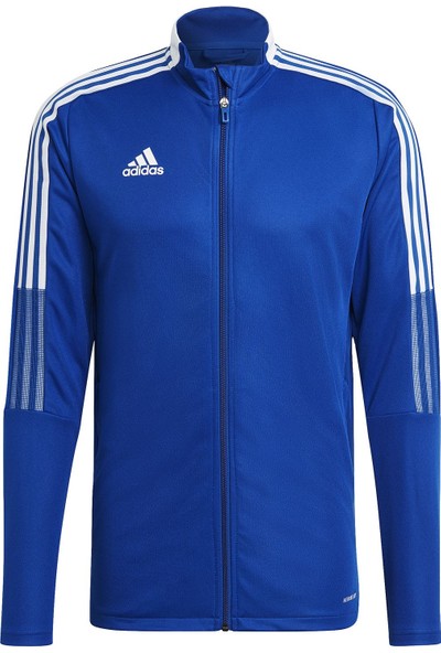 Adidas TIRO21 Tk Jkt Erkek Futbol Antrenman Ceketi GM7320 Mavi