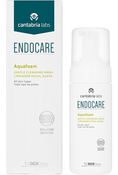 Cantabria Labs Endocare Aquafoam Yüz Temizleyici Köpük 125ml