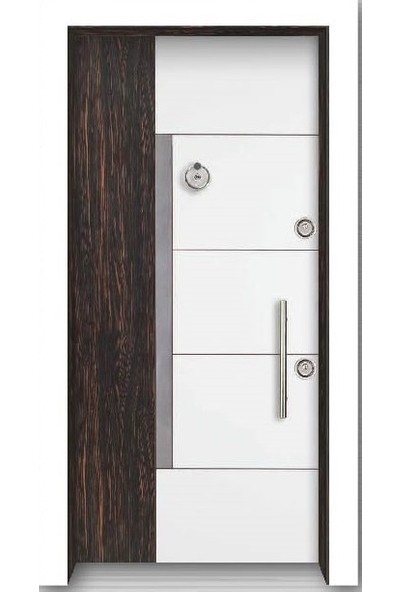 Eyyüpoğlu Çelik Kapı Daire Kapısı - Sol Açılım Beyaz1 Eyyüpoğlu Çelik Kapı Daire Kapısı - Sol Açılım Beyaz1