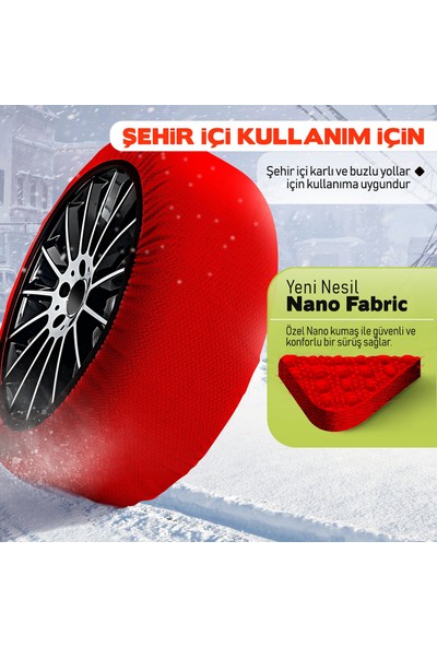 335 35 R17 Force Kar Çorabı - Yüksek Kalite