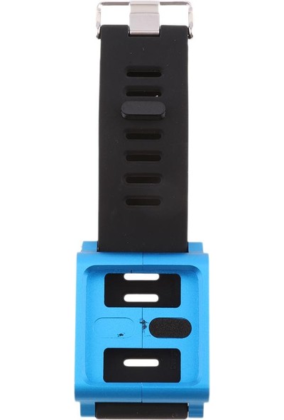 Alüminyum Bilezik Watch Band Bilek Kapak Kılıf Apple Ipod Nano 6 6th Gen Mavi