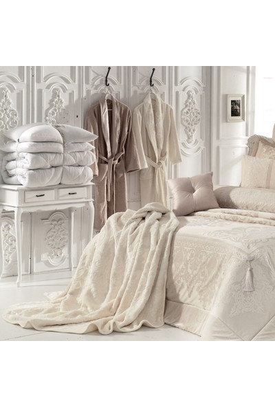 Zebra Casa Lucy Krem Çeyiz Paketi Zebra Casa Lucy Krem Çeyiz Paketi