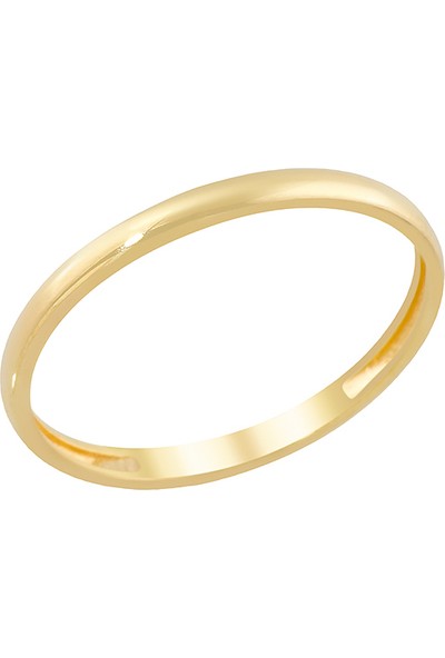 Narla Jewellery 8 Ayar Sade Yüzük