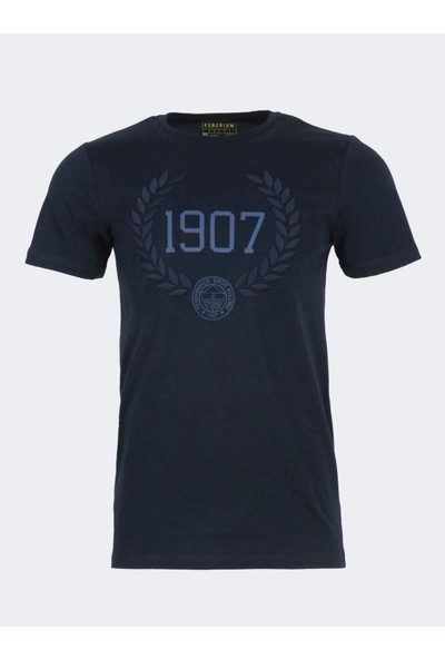 Erkek Kolej Çelenk Nakış T-Shirt Erkek Kolej Çelenk Nakış T-Shirt