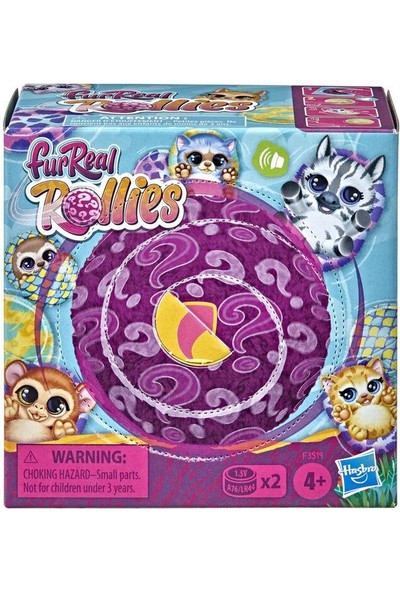 Hasbro Furreal Rollies Ponpon Hayvanlar Sürpriz Paket F3519 Lisanslı Ürün