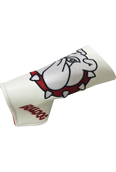 Su Geçirmez Deri Golf Bıçağı Atıcı Kafa Kapak Kulübü Manyetik Koruyucular Beyaz Su Geçirmez Deri Golf Bıçağı Atıcı Kafa Kapak Kulübü Manyetik Koruyucular Beyaz