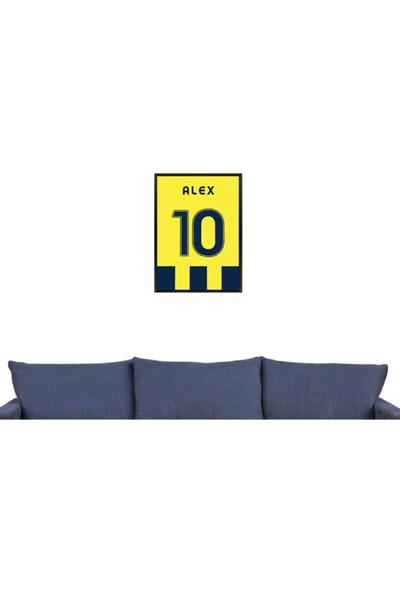 Shaco Design Alex Fenerbahçe Forma Tablo Shaco Design Alex Fenerbahçe Forma Tablo