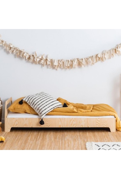 Bayev Twin Ahşap Karyola Montessori Yatak Çocuk ve Bebek Yatak Bayev Twin Ahşap Karyola Montessori Yatak Çocuk ve Bebek Yatak