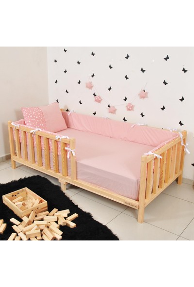 Bayev Markaawm Montessori Yatak Çocuk Doğal Çam 90X190 Karyola Nil Bayev Markaawm Montessori Yatak Çocuk Doğal Çam 90X190 Karyola Nil