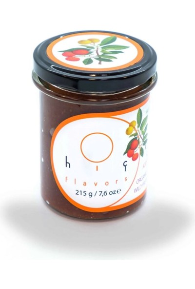 Hiç Urla Dağ Çileği Sosu 215 gr Hiç Urla Dağ Çileği Sosu 215 gr