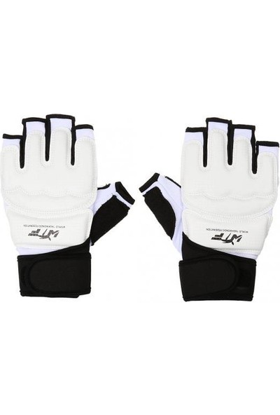 2 Pairs Yarım Parmak Boks Muay Thai Spor Eldiven Yastıklı El Koruyucu M