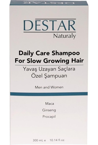 Destar Yavaş Uzayan Saçlara Özel Şampuan