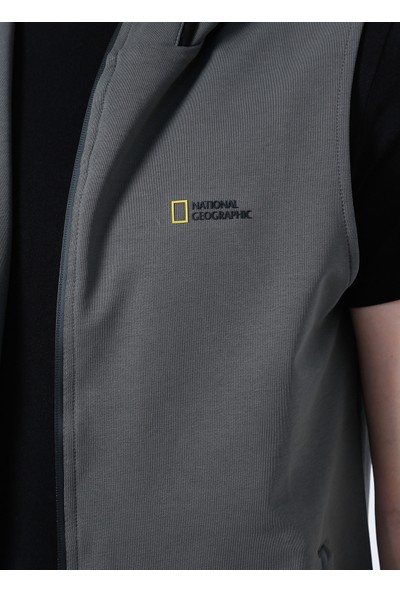 National Geographic C-Tenpe Kapüşonlu Regular Fit Düz Haki Erkek Yelek National Geographic C-Tenpe Kapüşonlu Regular Fit Düz Haki Erkek Yelek