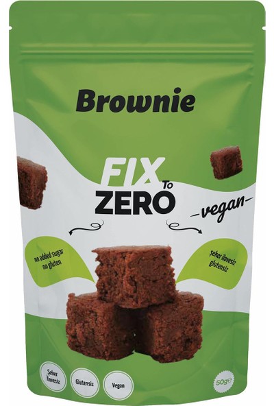 Fix To Zero Glutensiz Brownie Fix To Zero Glutensiz Brownie